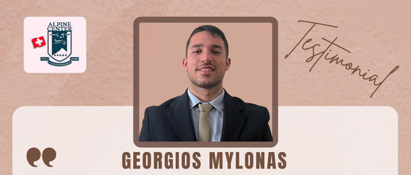 Testimonial - Georgios Mylonas - Swiss Alpine Center Blog
